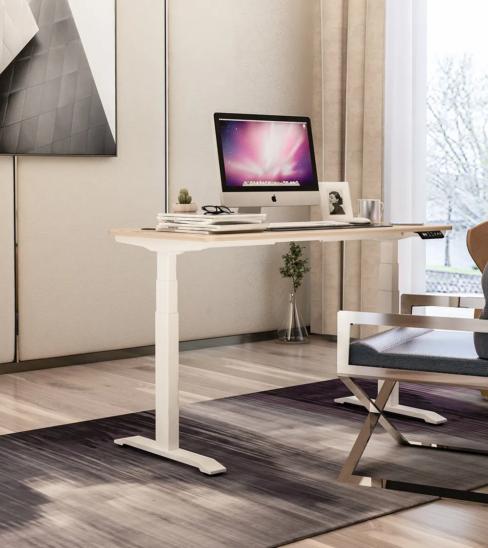 Home Office Furniture Motorized Table Smart Dual Motor Ergonomic ...