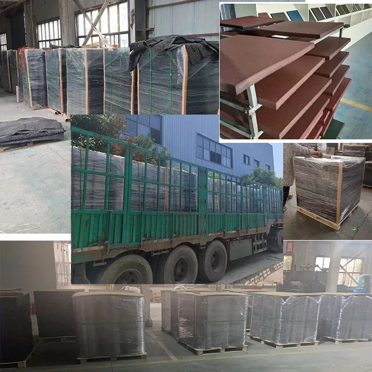 ASTM F1292 Safety Certified Rubber Playground Tiles