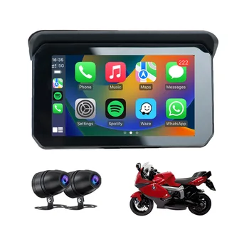Motorcycle Screen Wireless Carplay Android Auto Display Screen For ...
