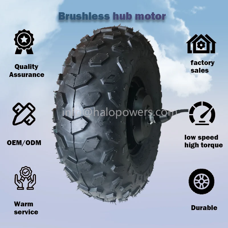 High Torque 120nm Electric Wheelbarrow Motor Kit - 350w