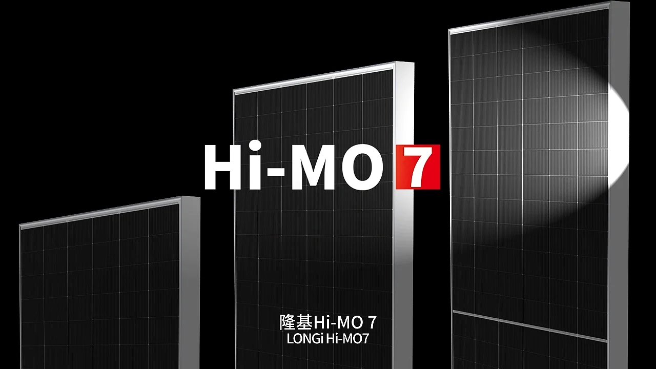 Longi Solar Panel Hi-mo7 Lr5-72hgd 560-590m 570w 575w 580w 585w 590w Hpdc Cell Pannelli ...