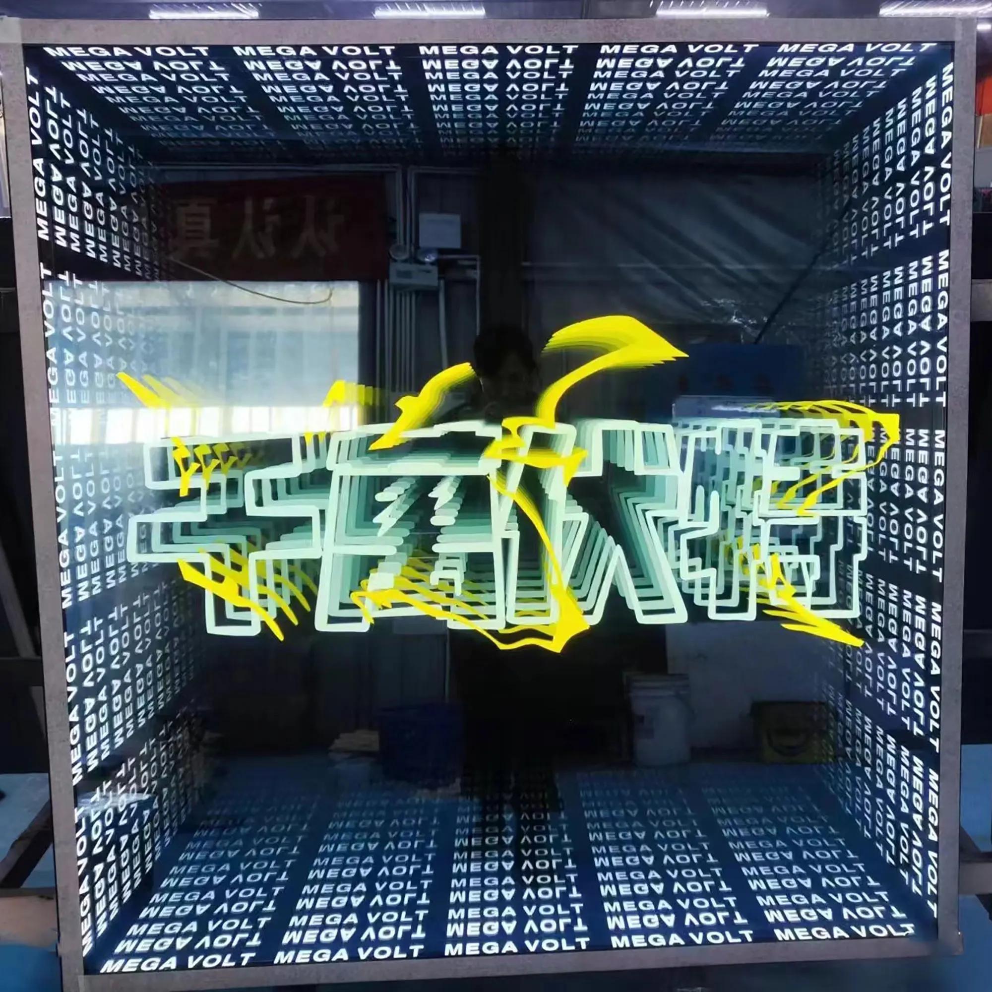 Magic Infinite Endless Mirror Led Letters Sign Acrylic Letter Sign Led ...