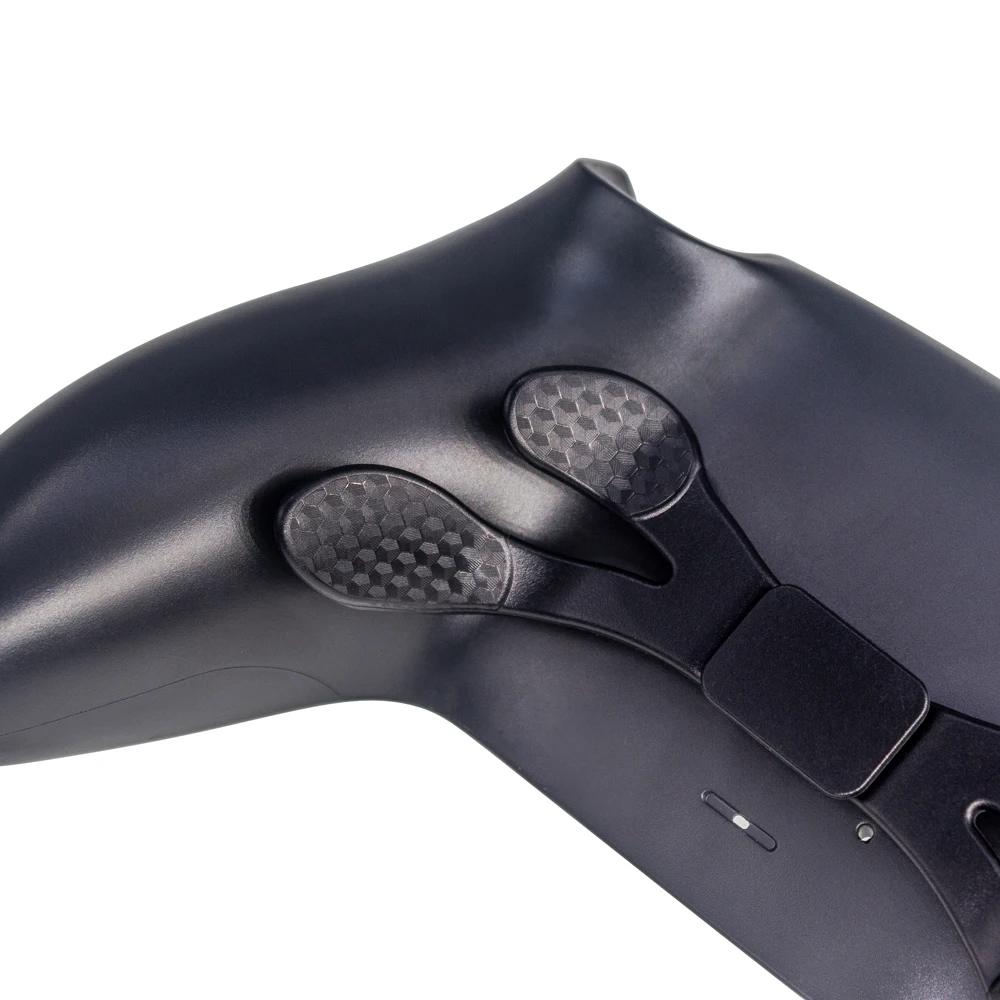 Solid Black PS5 Wireless Joystick Controller Back Remap Kit