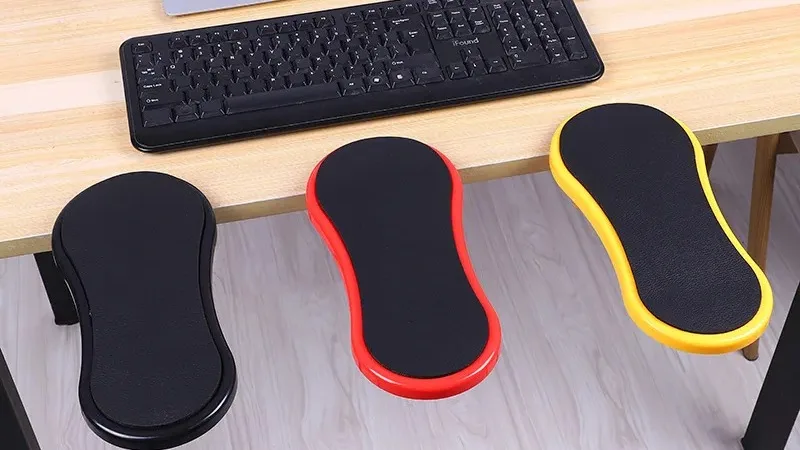 Adjustable Computer Desk Table Wrist Rest Arm Rest Wrist Tray Arm ...
