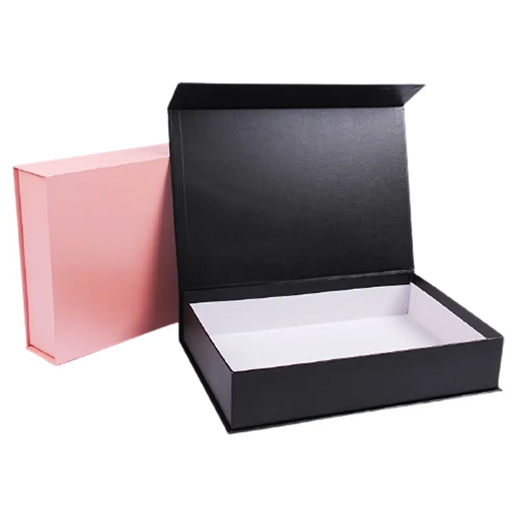 Black Slim Sliding Gift Cardboard Box Slide Craft Paper Wholesale ...