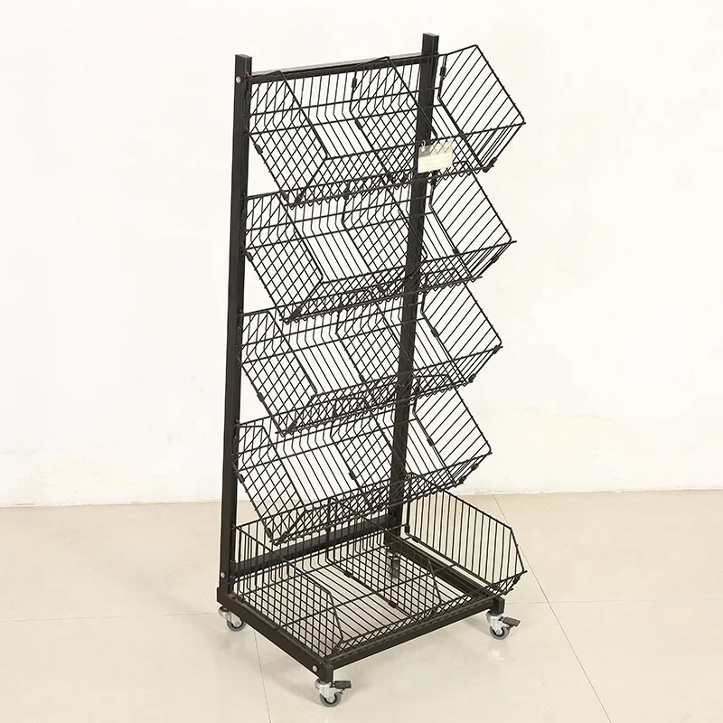 Wholesale metal wire display rack for shops wire display floor stand ...