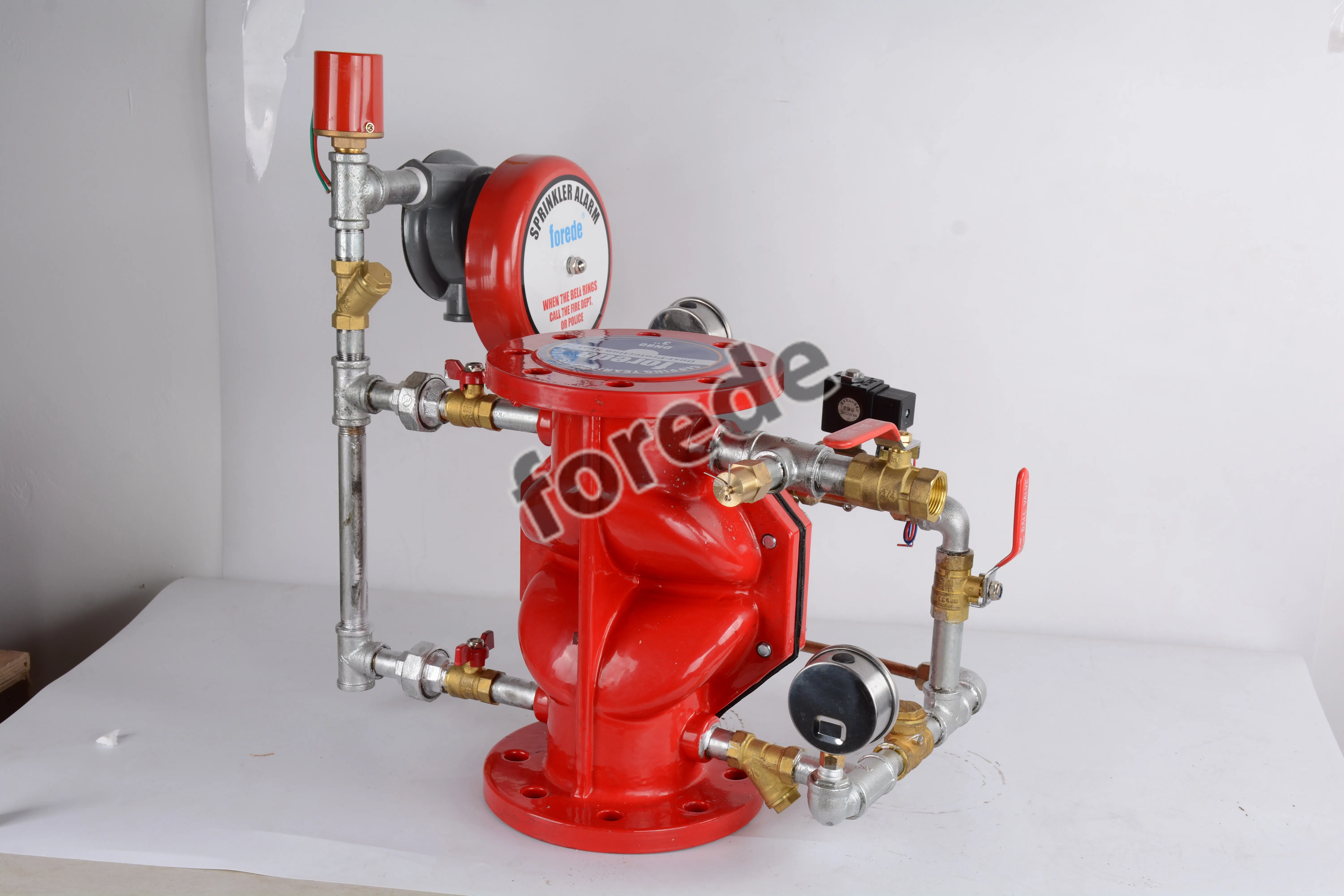 Firefighting Deluge Valve Diaphragm Type Fire Valve For Fire Alarm ...