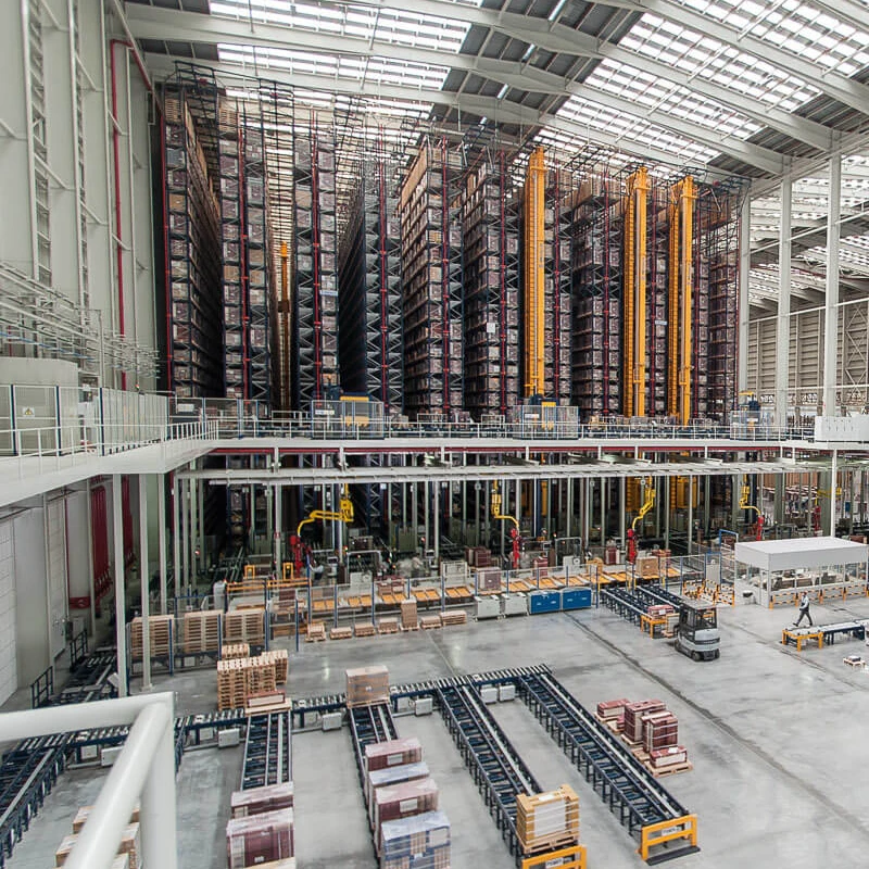 High Density Storage Retrieval Pallet Racking Picking Systems Smart ...