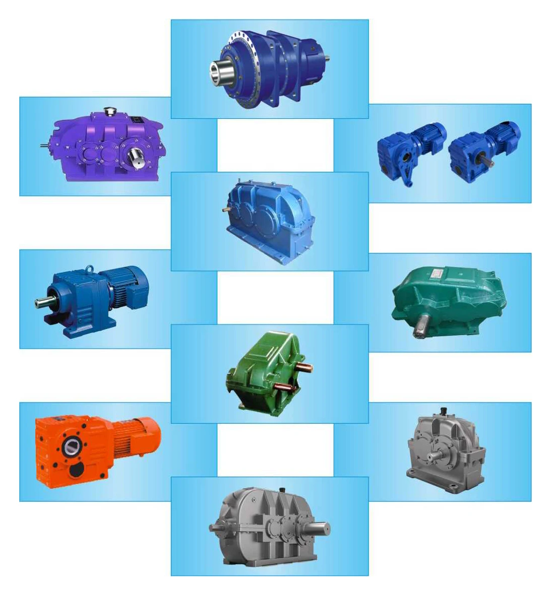Tower Crane Spare Parts Slewing Mechanism Motor Reducer For Tower Crane ...