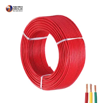 450/750v Single Core Pvc Insulated Electric Copper Wire General Purpose Stranded Conductor For ...