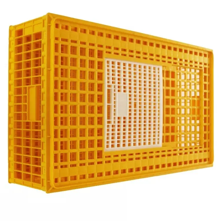 New Poultry Plastic Transport Cage Crate Chicken Turnover Box for Farm ...
