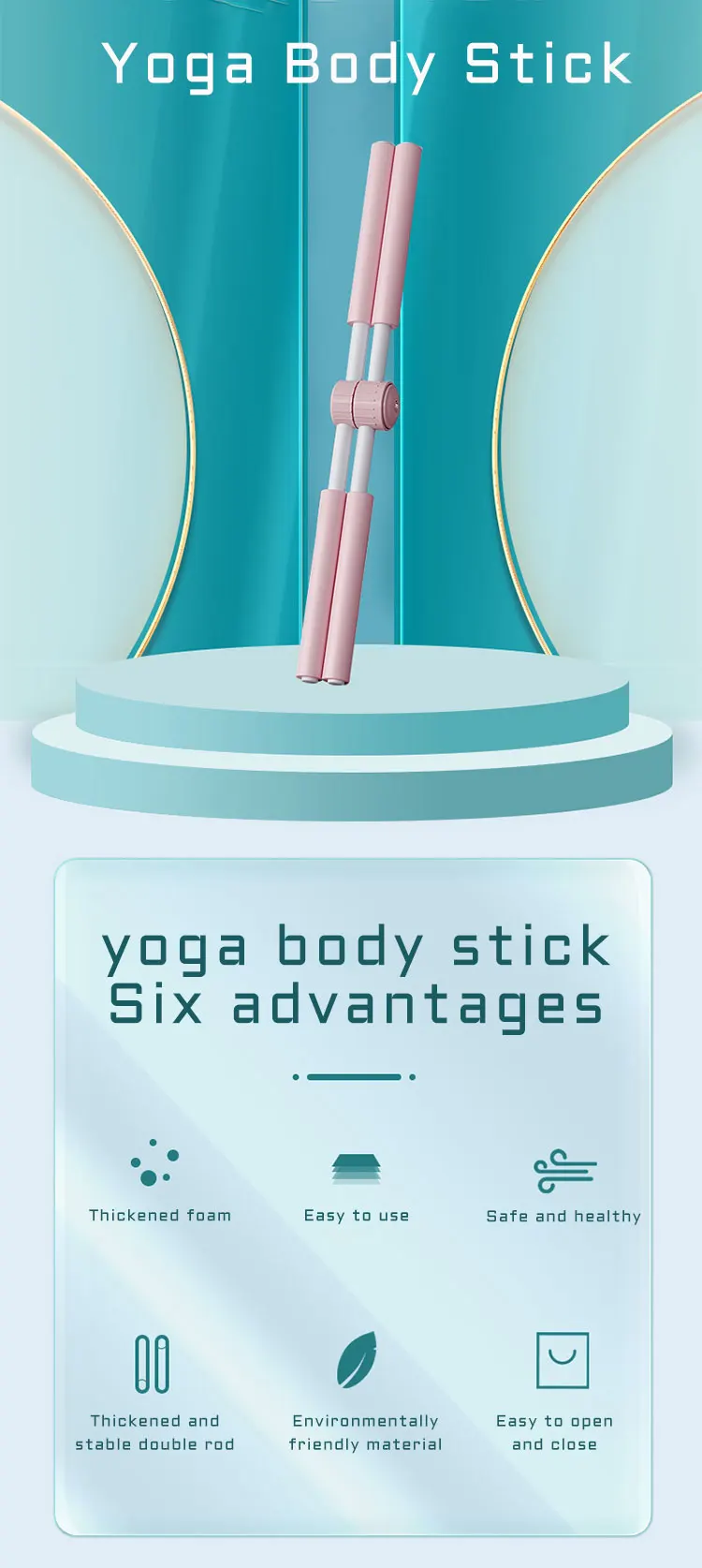 Aji Body Shaping Open Shoulder Back Stretching Tool Humpback Correction ...