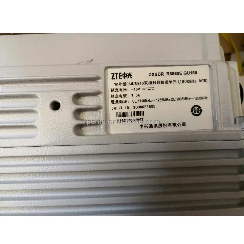 Zxsdr R8860e Gu188a(ac) For Zxsdr Bs8700 Zte Rru - Buy Zte Zxsdr R8860e ...