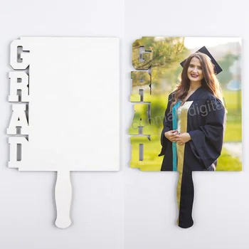 Custom Shape Grad Paddle 2023 Sublimation Blank Mdf Photo Memorial ...