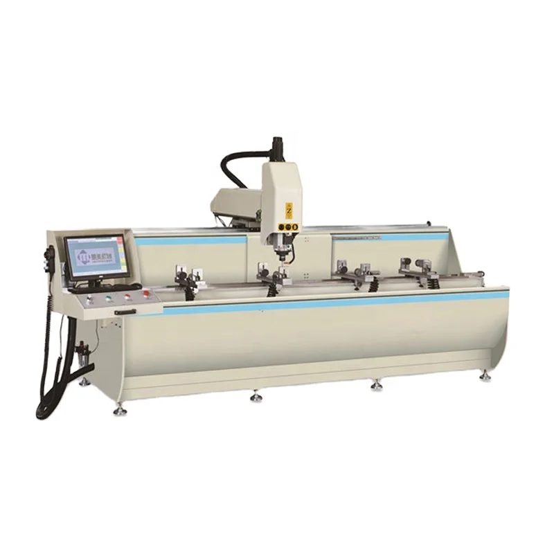 Cnc Aluminum Profile Cnc Milling Machine For Making Window Multi Head Aluminum Profile Drilling