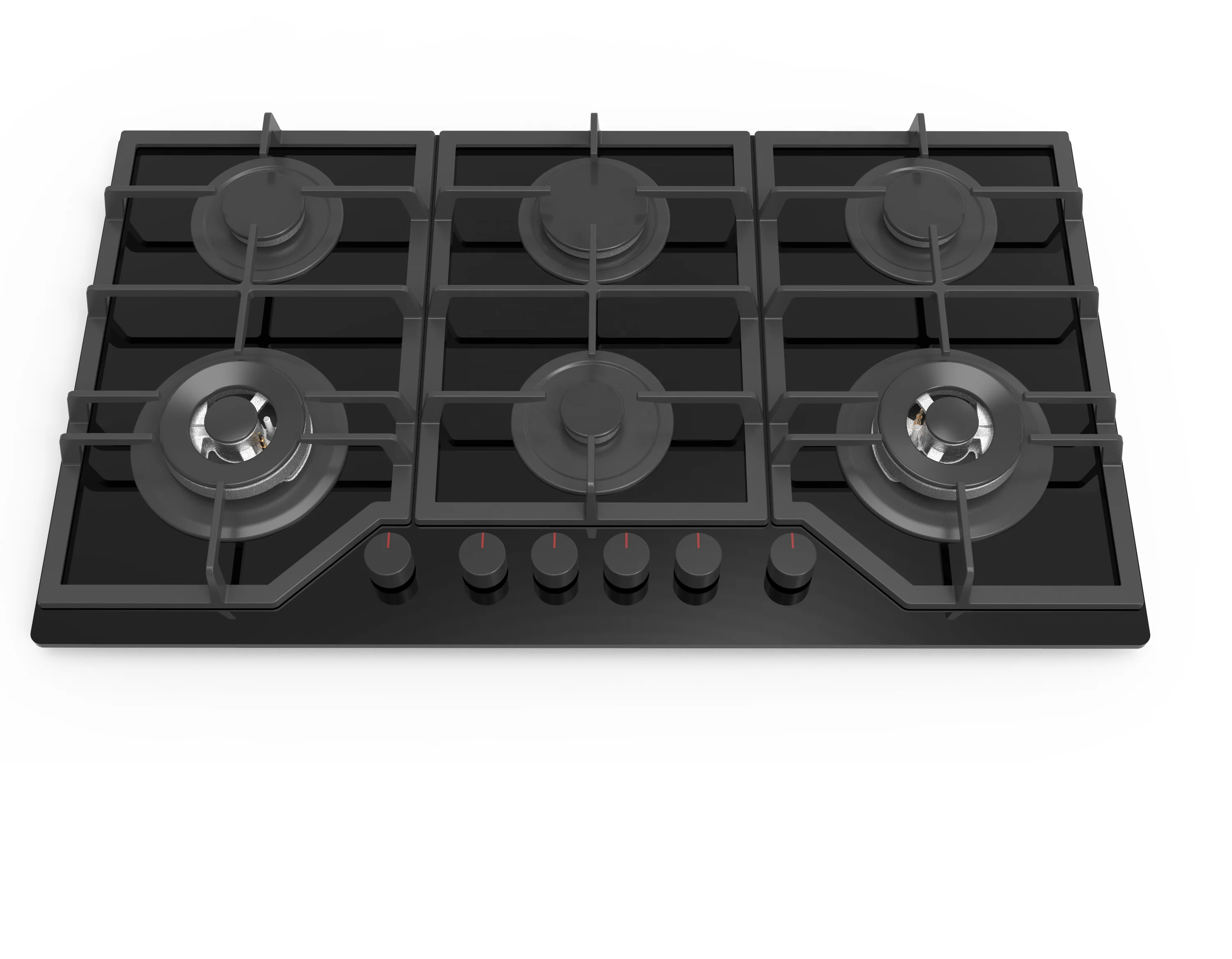 Multi burner 6 burner in built Glass Gas Cooker hob| Alibaba.com