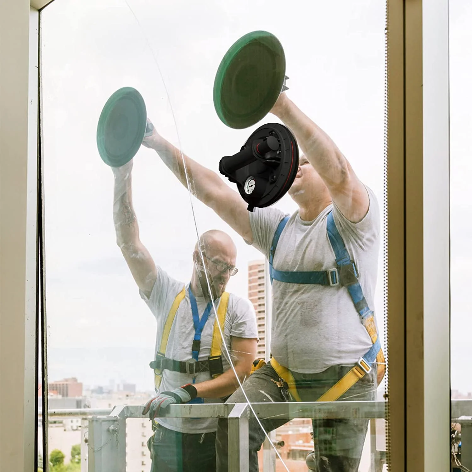 Professional Vibrator Auto Leveling Machine Tiles Laying Handheld