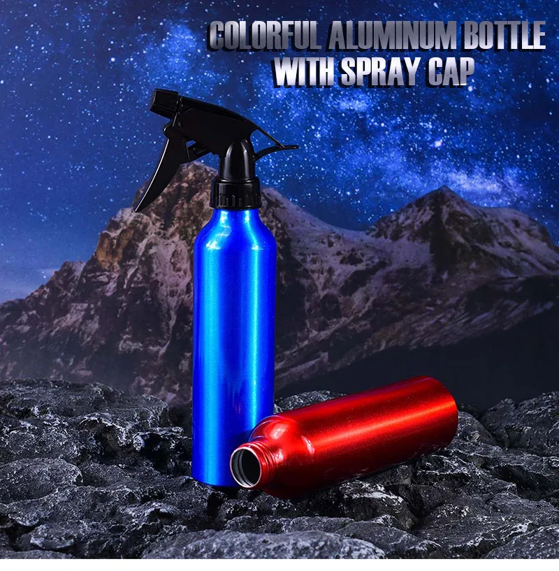Hair Salon 200ml Fine Mist Hairdressers Aluminum Spray Bottle Tattoo ...