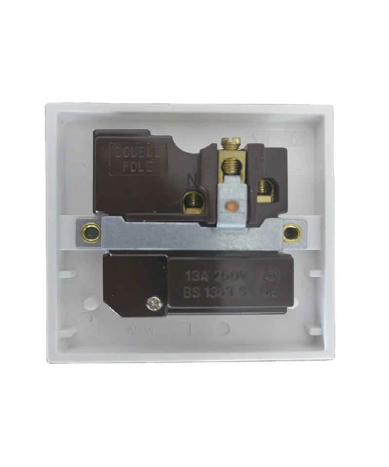 Electric Premium Industrial Hospital UK Wall Socket Switch Square 13A ...