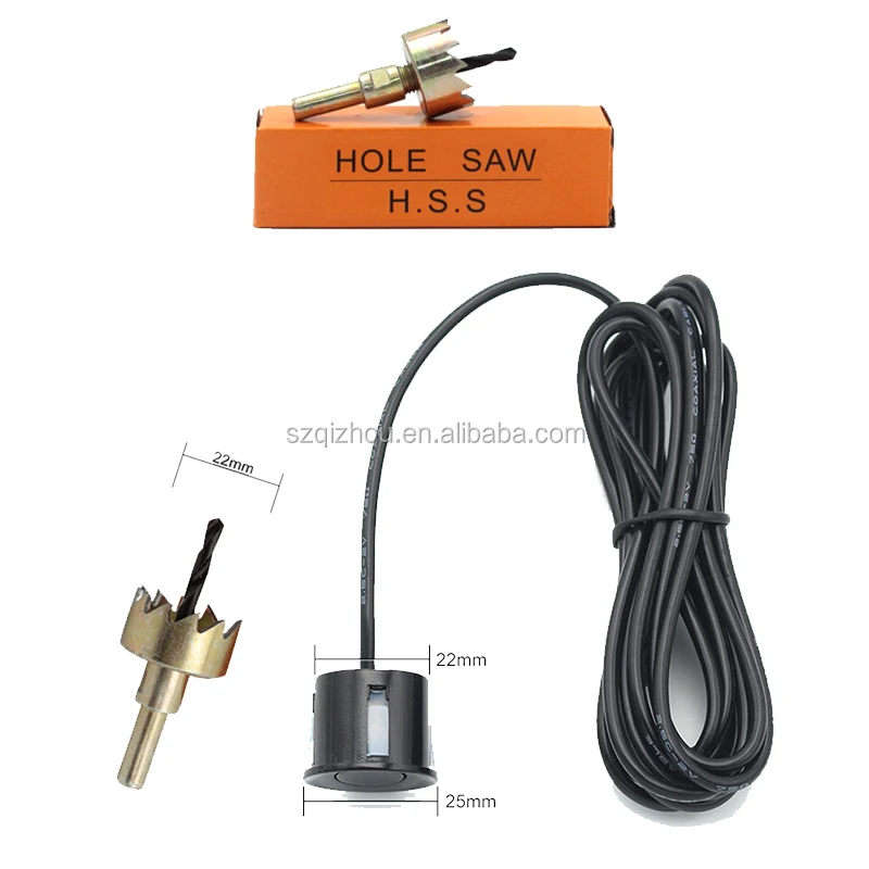 Parking Sensor with Bus Monitor for Truck School Bus Camera Buzzer 24V ...