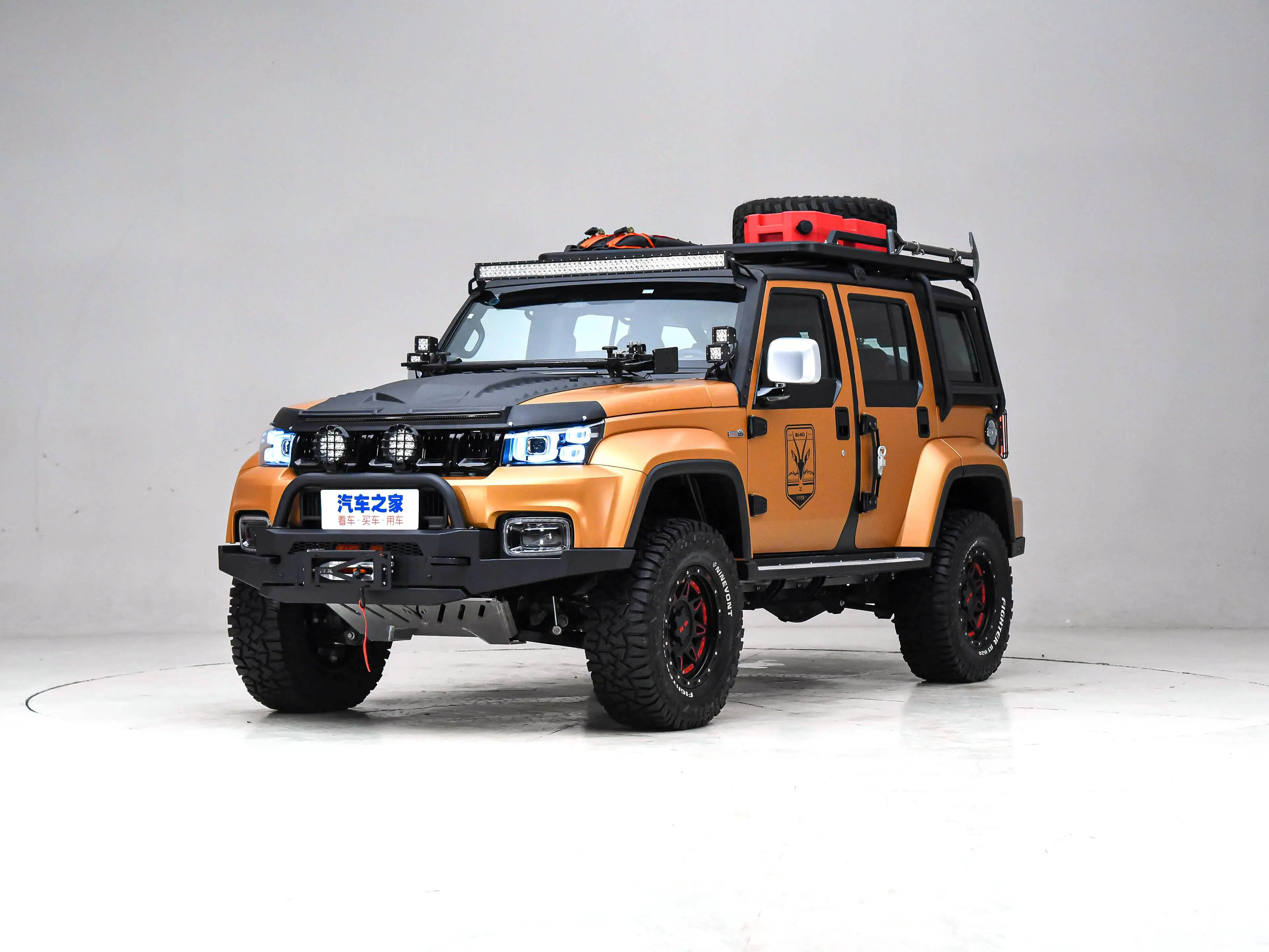 China New 5 Seater Gasoline off Road Vehicle 4x4 MPV SUV Car