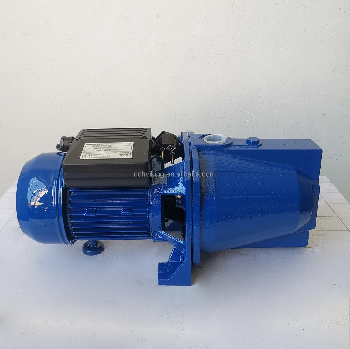 Single Stage High Pressure 1hp 0.75kw Self-priming Jet 100b Water Pump ...