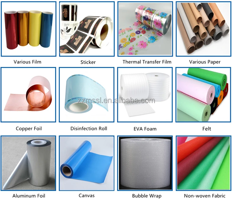 Electric Paper Cutting Machines Roll To Sheet Label Foam Paper Cutter ...