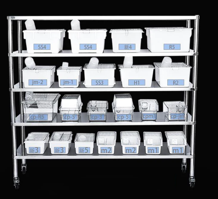 R5-type Laboratory Rat Breeding Rack & Cage for Rats & Hamsters