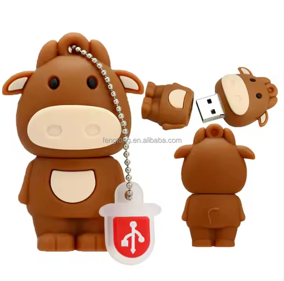 USB Flash Drive Cute Cartoon Character Model Memory Stick Fast Speed ...