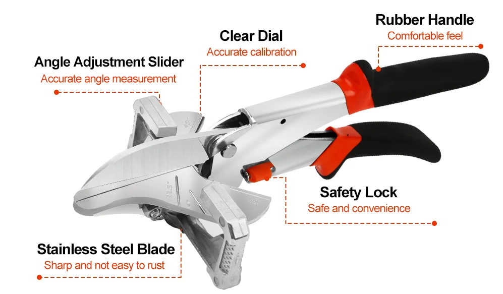 Chevalierous Multi Angle Shear Pvc Trunking Tube Angle Miter Gasket ...