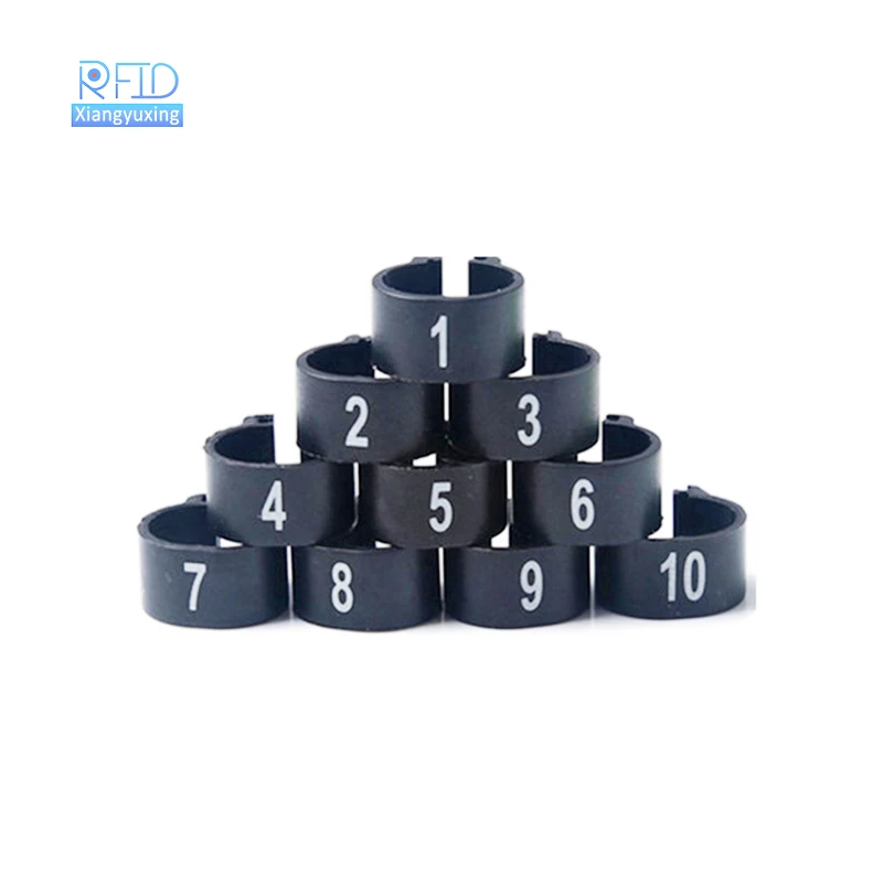 125KHz Printable ABS EM4305 RFID Pigeon Ring Tag for Racing Pigeon ...