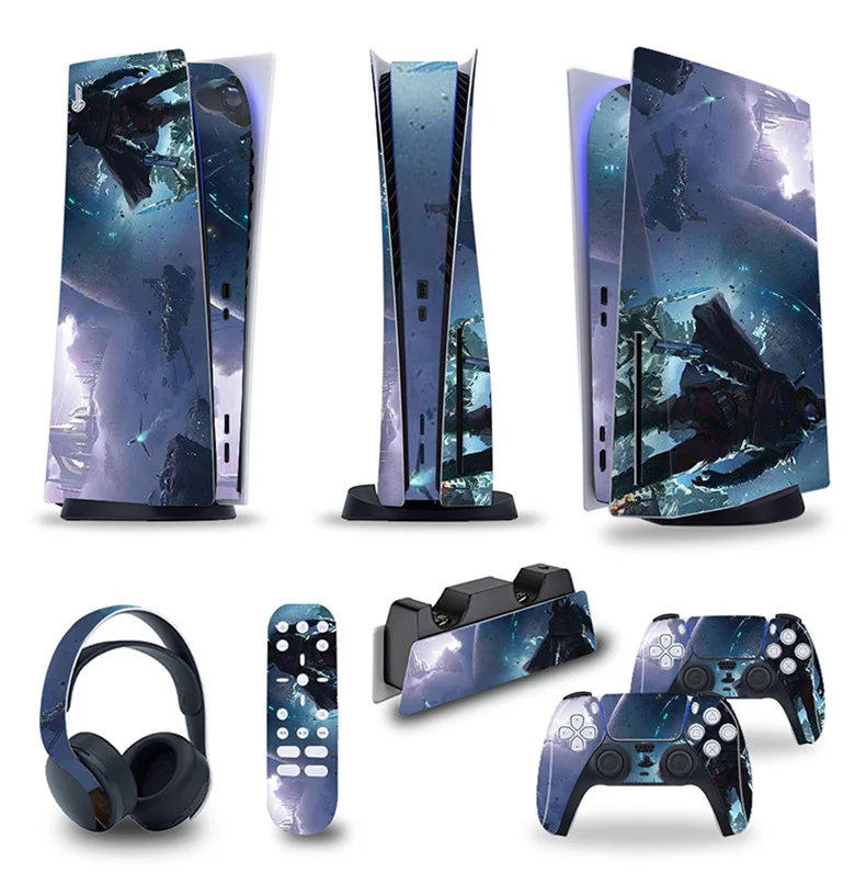 Ps5 Stickers Cd-rom Version Of The Game Dazzling Color Protection Film ...
