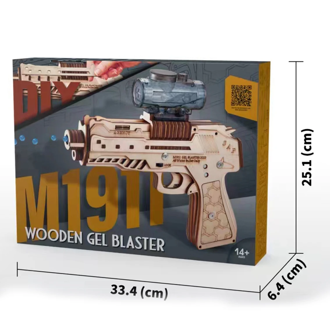 New Arrival Craft Kit Assemble M1911 Electric Pistolas Soft Bullet ...