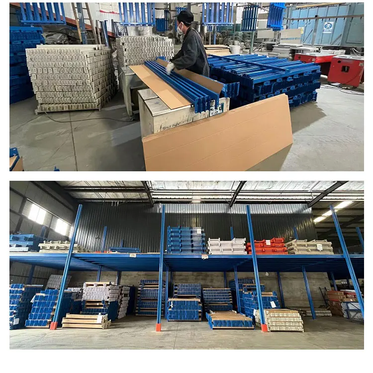 Warehouse Sandwich Multi-layer Shelf Steel Platform Shelf System ...