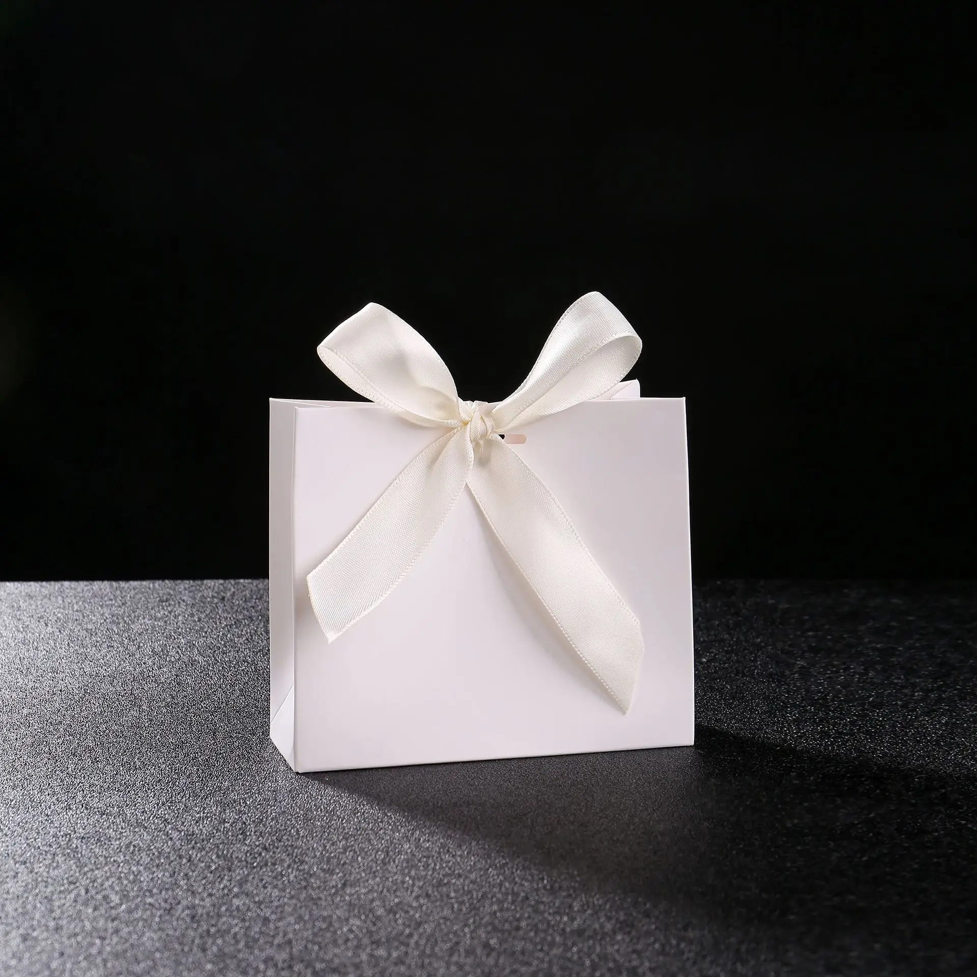 Luxury Personalised White Gift Kraft Paper Candy Bags