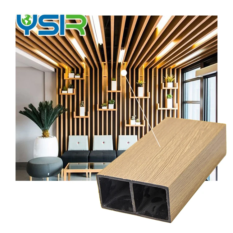 China Customized Decoration Material Interior Wpc Wall Column ...