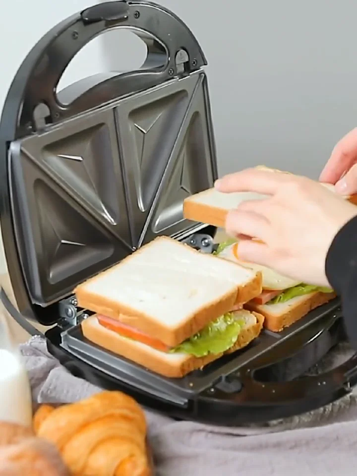 Electrical Multi-function Breakfast Maker 3 In 1 Detachable Grill ...