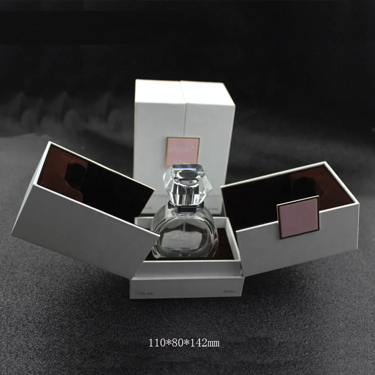 Customized Luxury Double Open Perfume Box Paper Boxes Cosmetic Perfume ...