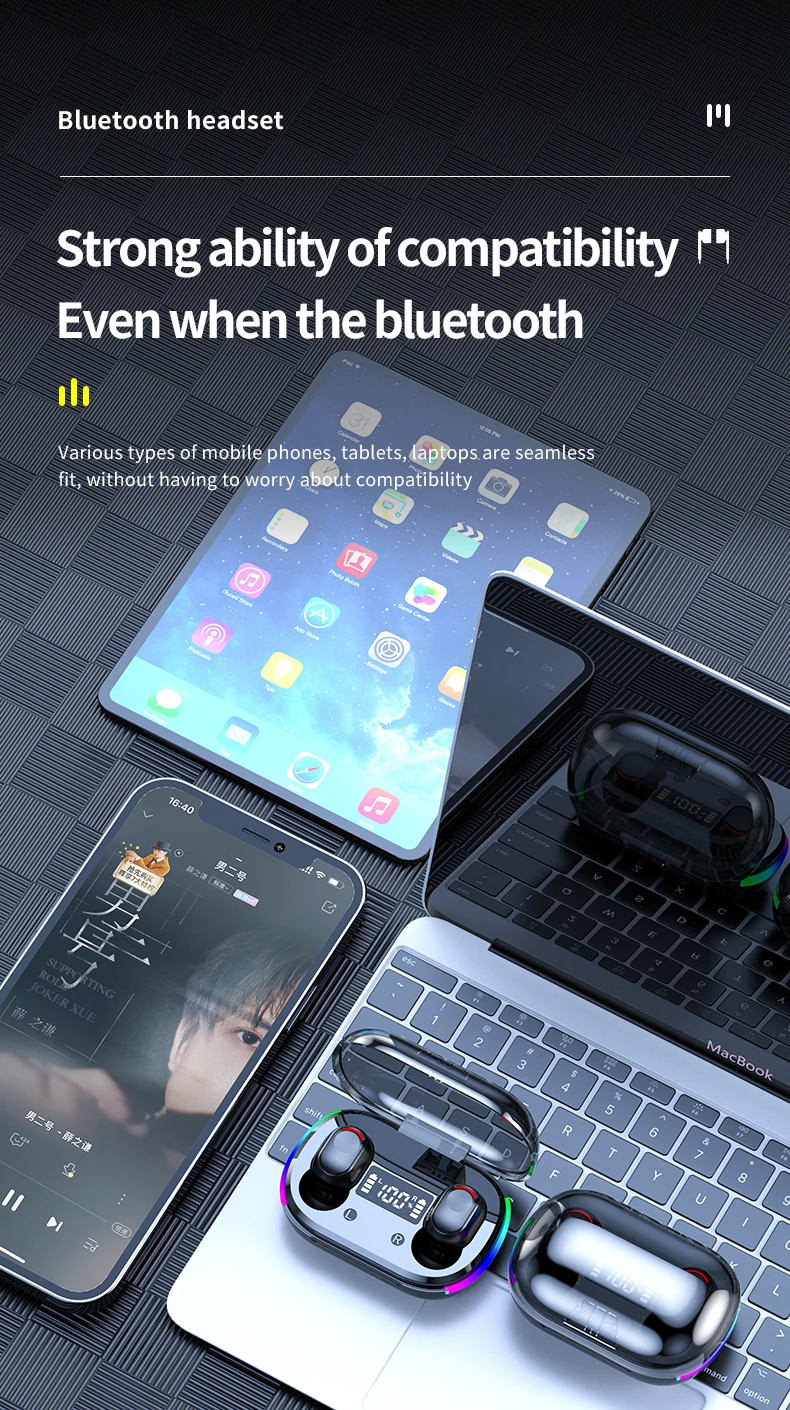 K10 Low Latency Earbuds - Perfect for Gaming & Portability