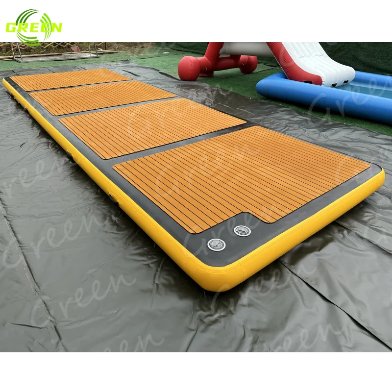 Marine Modular Floating Bridge Pontoon Dock Inflatable Tent