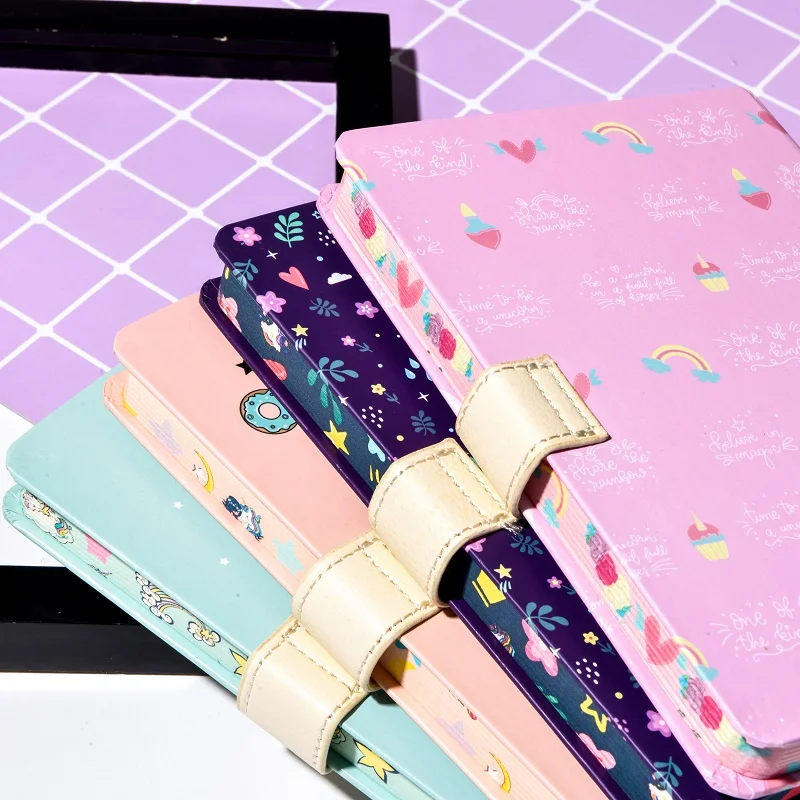 Cute Cartoon Notebooks Animal Notebook By For Kids Unicorn Notebook ...