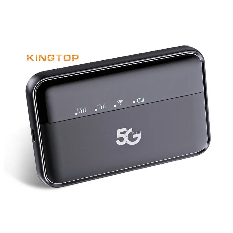 Kingtop 10000mah Battery Mobile Hotspot Wireless 5g Portable Router ...