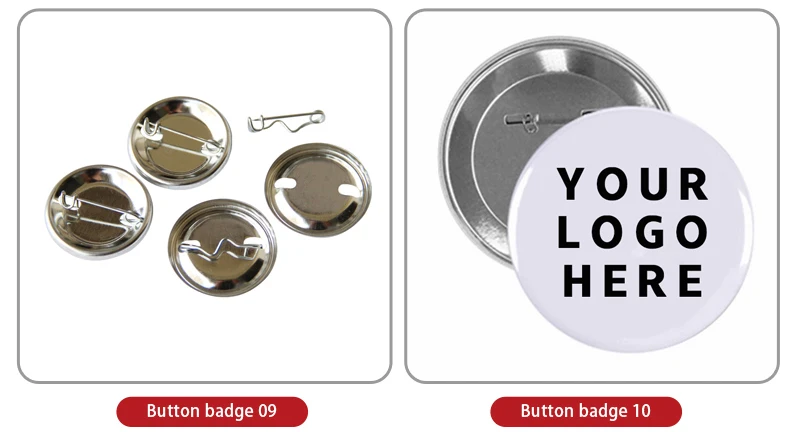 Supplier Customized 3 Inch Sublimation Pinback 37mm Consumables Blank ...