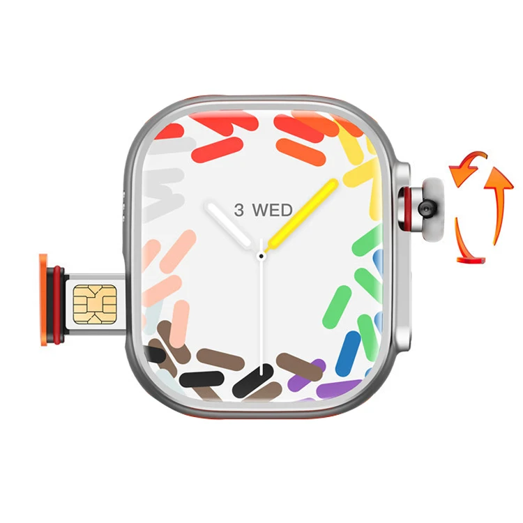 Reloj Inteligente Cds9 Ultra 4g Sim Card Smart Watch With Gps And Wifi ...