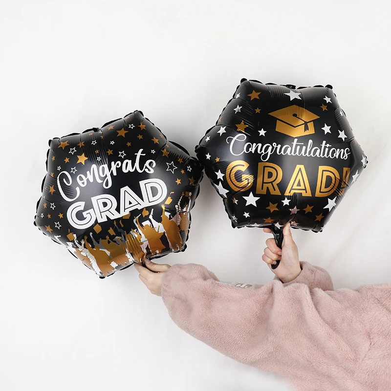 18 Inch College Graduation Balloons 2023 Congrats Grade Helium Ballon ...