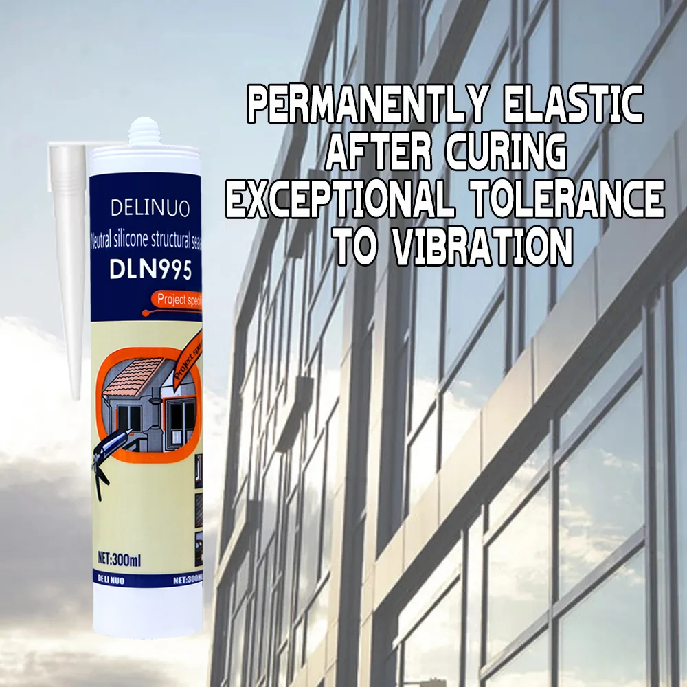 High Strength Bonding Silicone Structural Adhesive For Glass Curtain ...