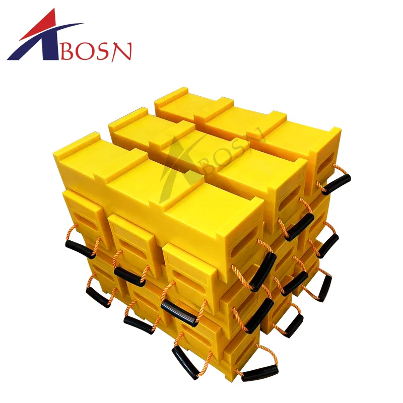 Crane Blocks UHMW Polyethylene Plastic Crane Support Plate Crane ...