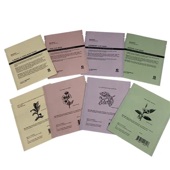 Custom Heat Sealing Kraft Paper Sachet Eco Friendly Pla Corn Starch ...