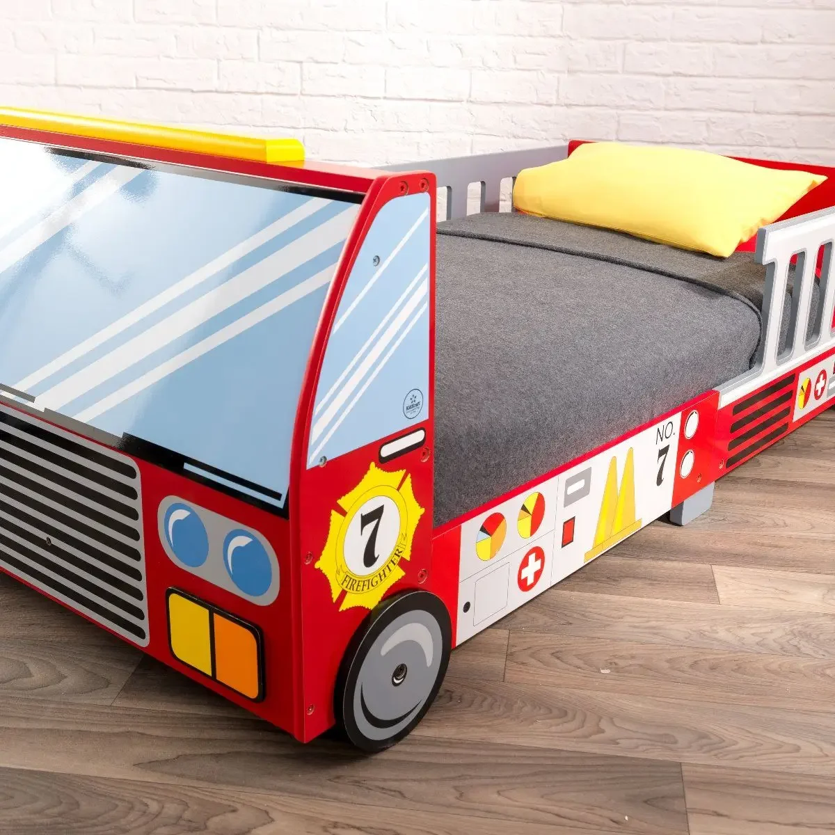 Kids Fire Engine Toddler Bed Teenager Beds Baby Crib Bed Kids Furniture ...