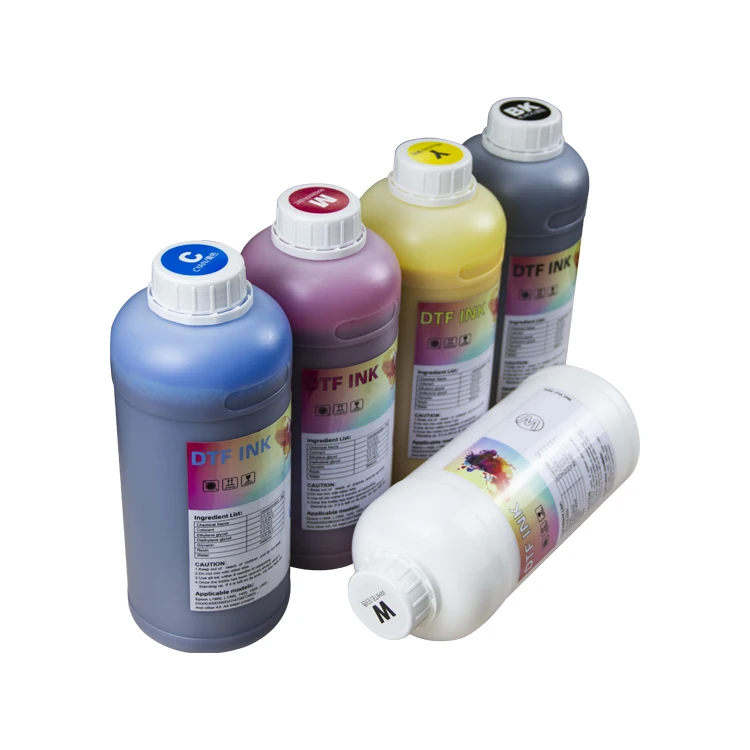 A3 Printer Ink Cmyk 1000ml Cmykw Low Price White Heat Transfer Textile ...